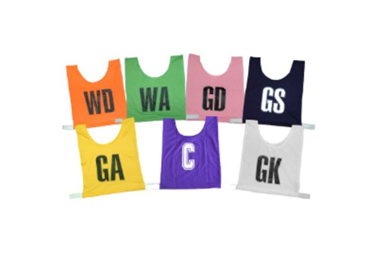 Netball Bib Set - Polyester - Training & Match Bibs - Netball Warehouse