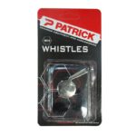 Patrick Finger Grip Whistle - Metal Whistle - Netball Warehouse